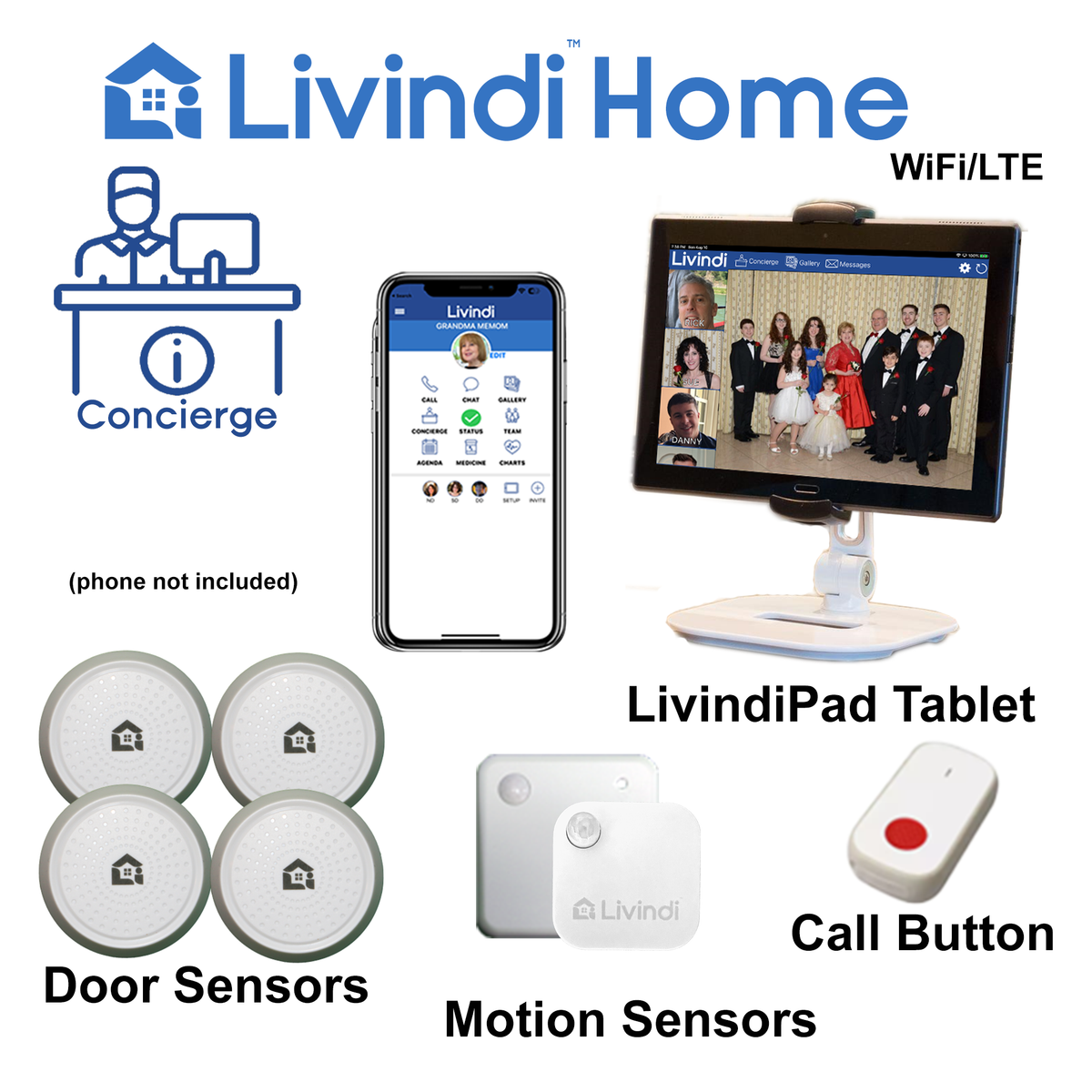 Livindi Home for Houses (WiFi/LTE)